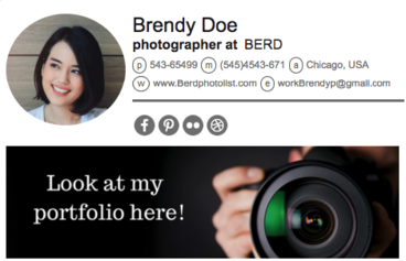 Free Email Signature Examples and Templates - NEWOLDSTAMP