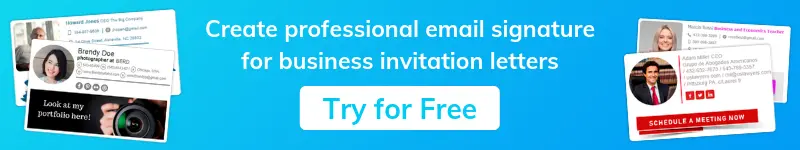 Examples of a Good Invitation Letter for an Important Business Meeting ...