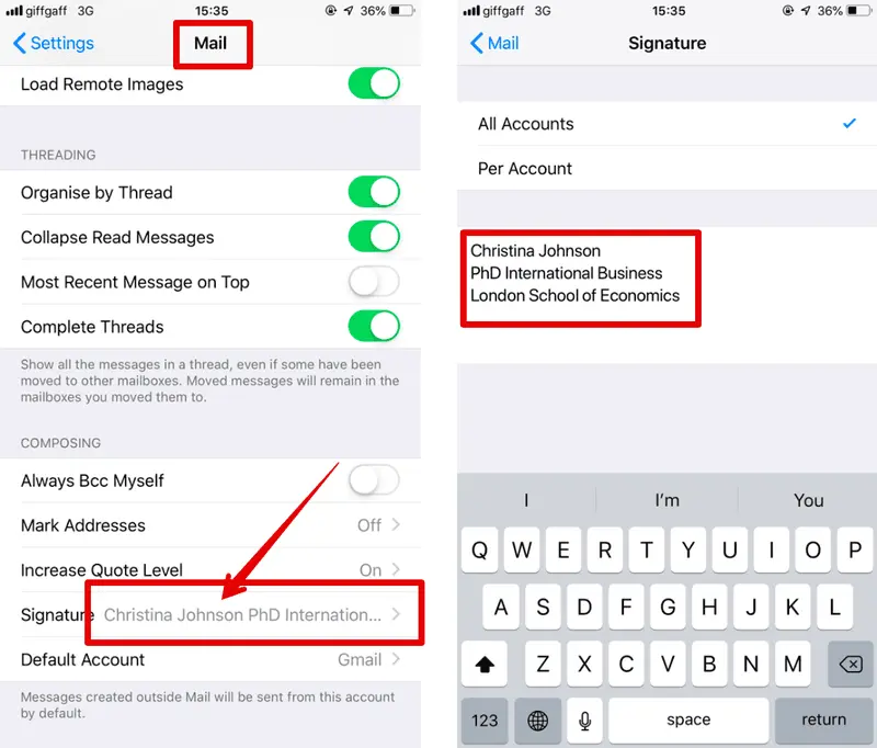 How To Add Signature In Outlook On Iphone Crushvse