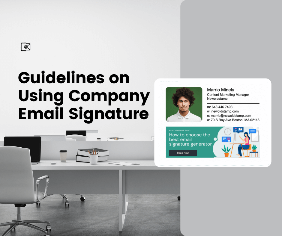 Guidelines on Using Company Email Signature - NEWOLDSTAMP