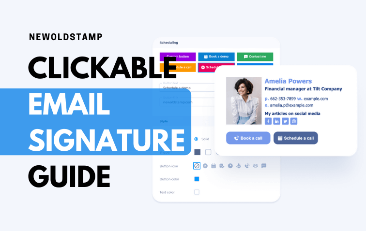 Clickable Email Signature: A Complete Guide | Newoldstamp - NEWOLDSTAMP