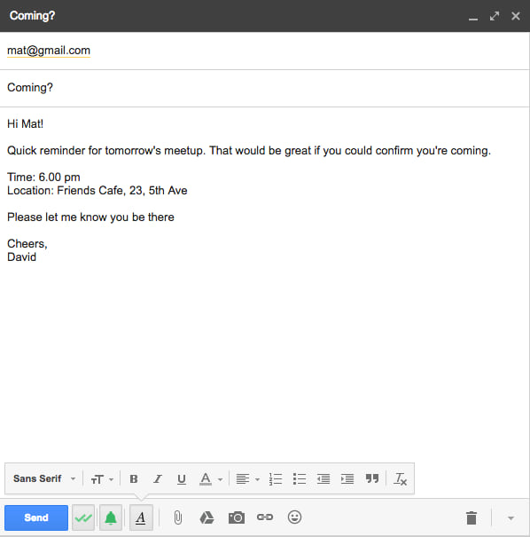 35 Send A Reminder Email Pics Hutomo